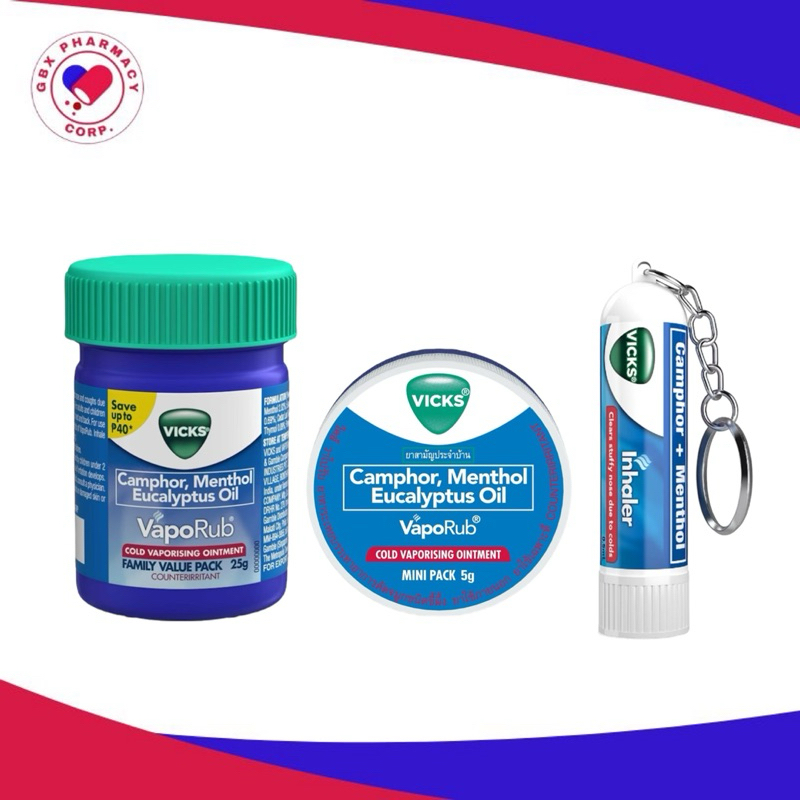 VICKS VapoRub Cold Vaporizing Ointment | Shopee Philippines