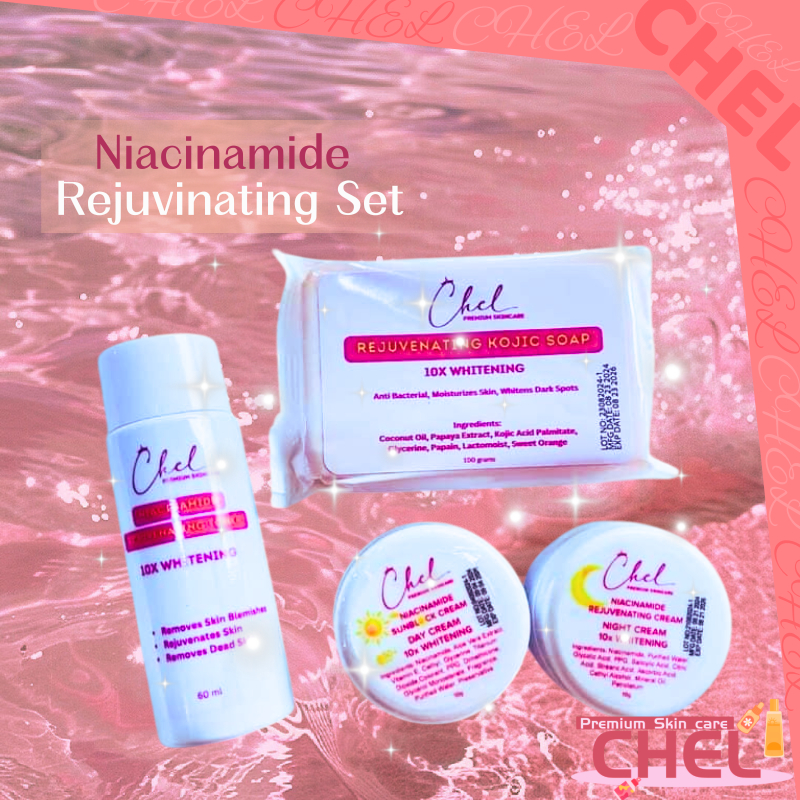 CHEL PREMIUM SKINCARE PH Niacinamide Rejuvenating Set (DAVAO) | Shopee ...