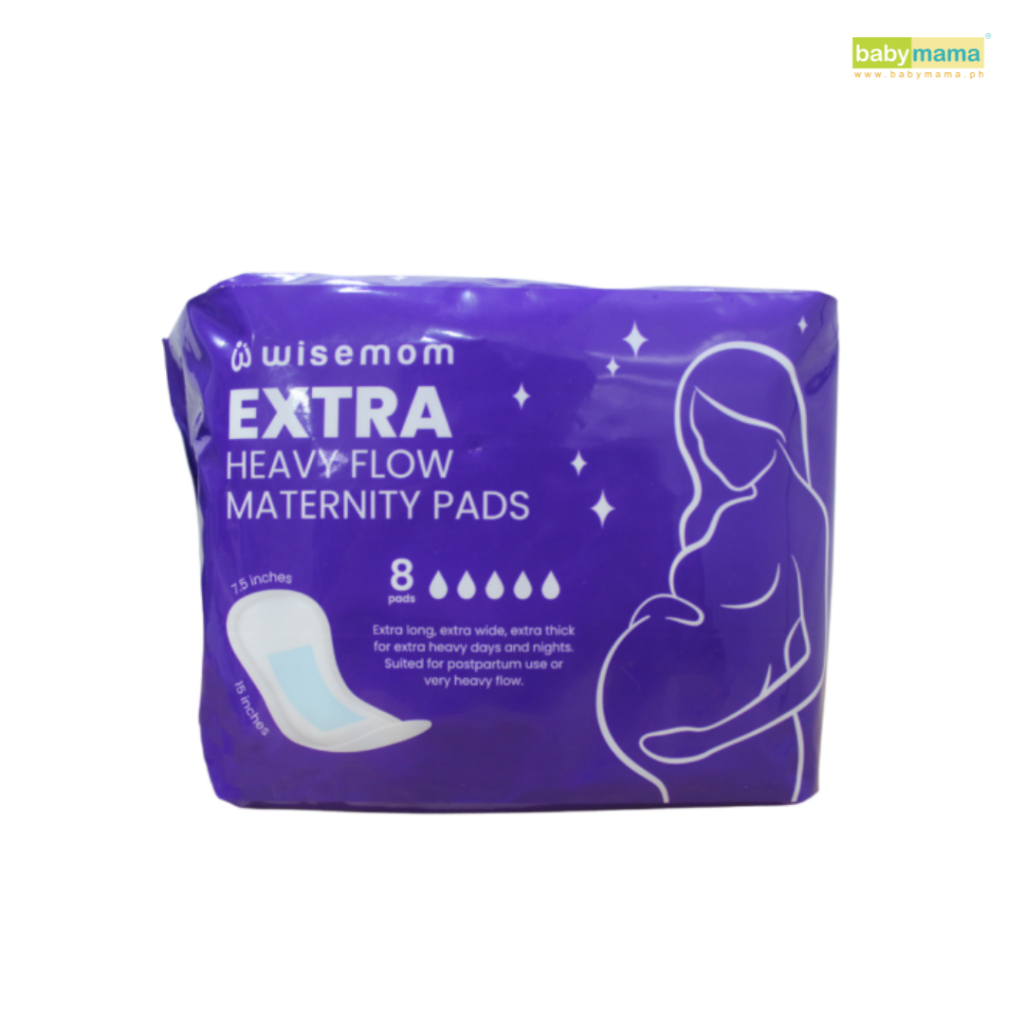 Wisemom Extra Heavy Flow Maternity Pad | Shopee Philippines