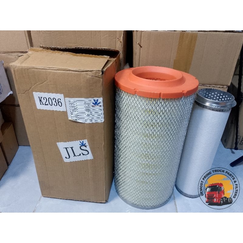 UTMOST PRIME K2036 AIR FILTER Liugong / XCMG / SDLG YC6108 200x360 ...