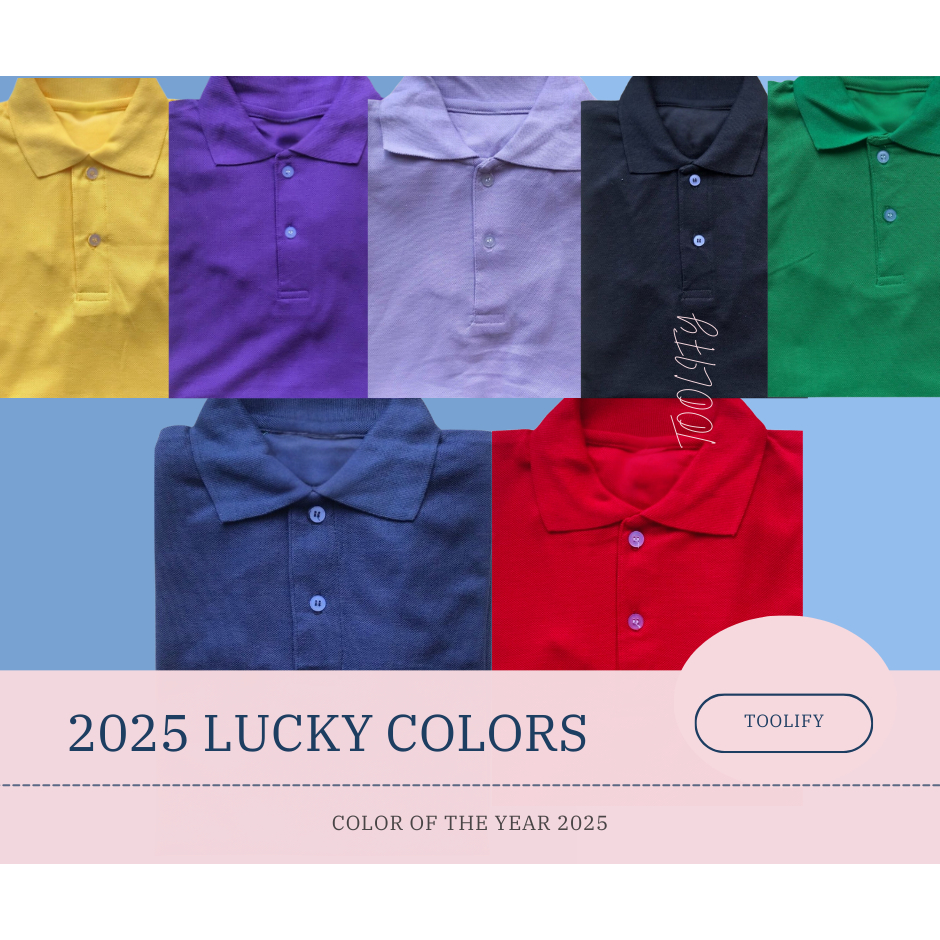 LUCKY COLORS 2025 | Lucky Colors | Polo | FUTURE DUSK | Shopee Philippines