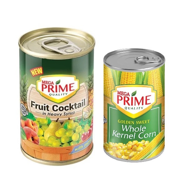 Mega Prime Kernel Corn 425 & Fruit Cocktail 425g | Shopee Philippines
