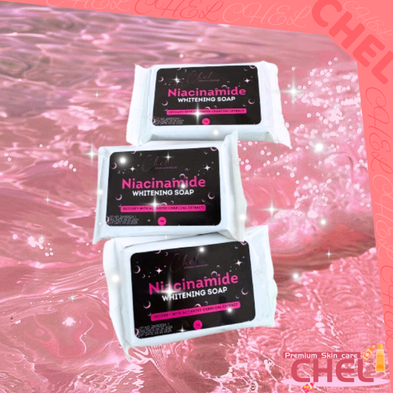 CHEL PREMIUM SKINCARE PH Niacinamide Whitening Soap (DAVAO) | Shopee ...