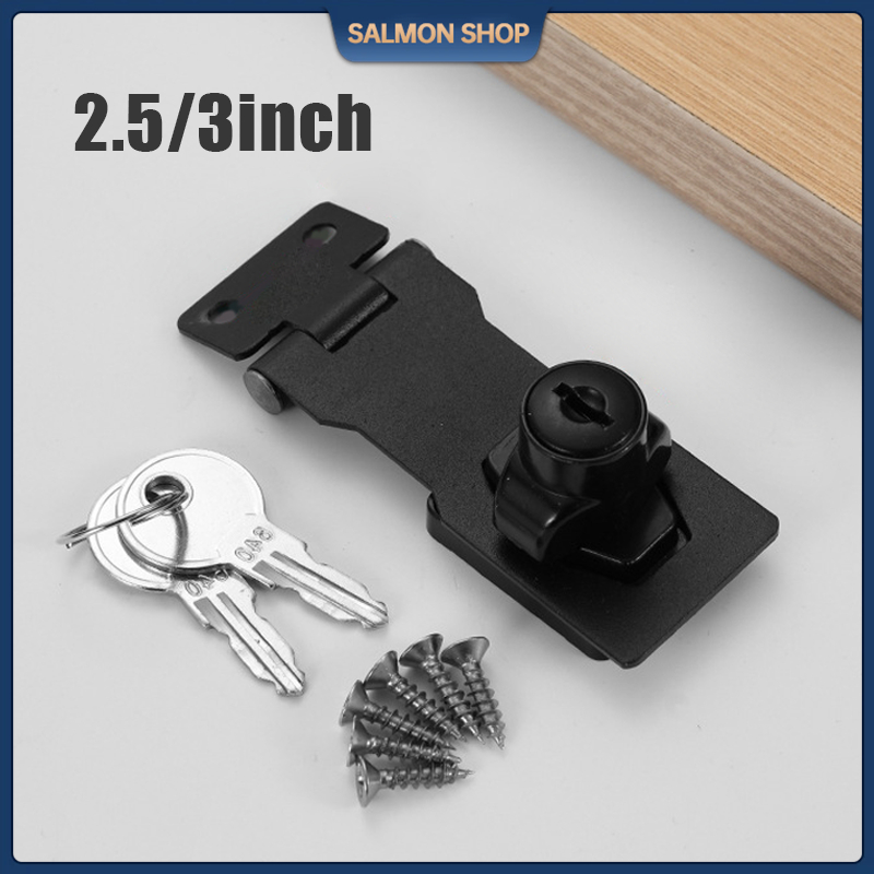 2.5/3inch Door Locking Hasp Latch Stainless Steel Safety Hasp Lock ...