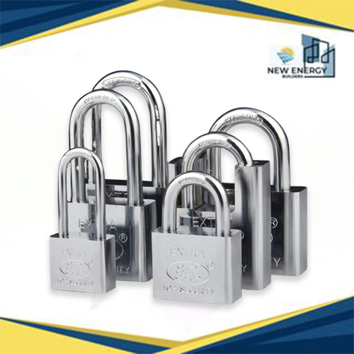N.E.B || Security Padlock Heavy Duty Stainless Steel Padlock | Shopee ...