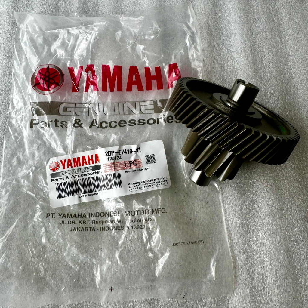 YAMAHASA-15 MAIN AXLE COMP 2DPE74103100 TRANSMISSION GEAR - NMAX V1 V2 ...