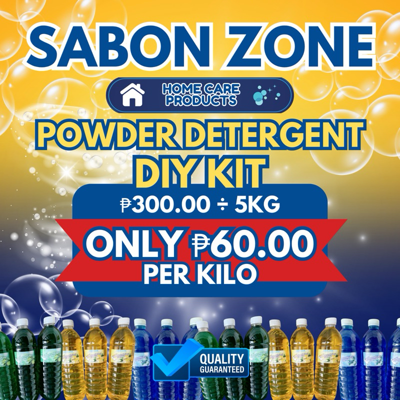 DIY DETERGENT POWDER 5 KILOS YIELD | Shopee Philippines
