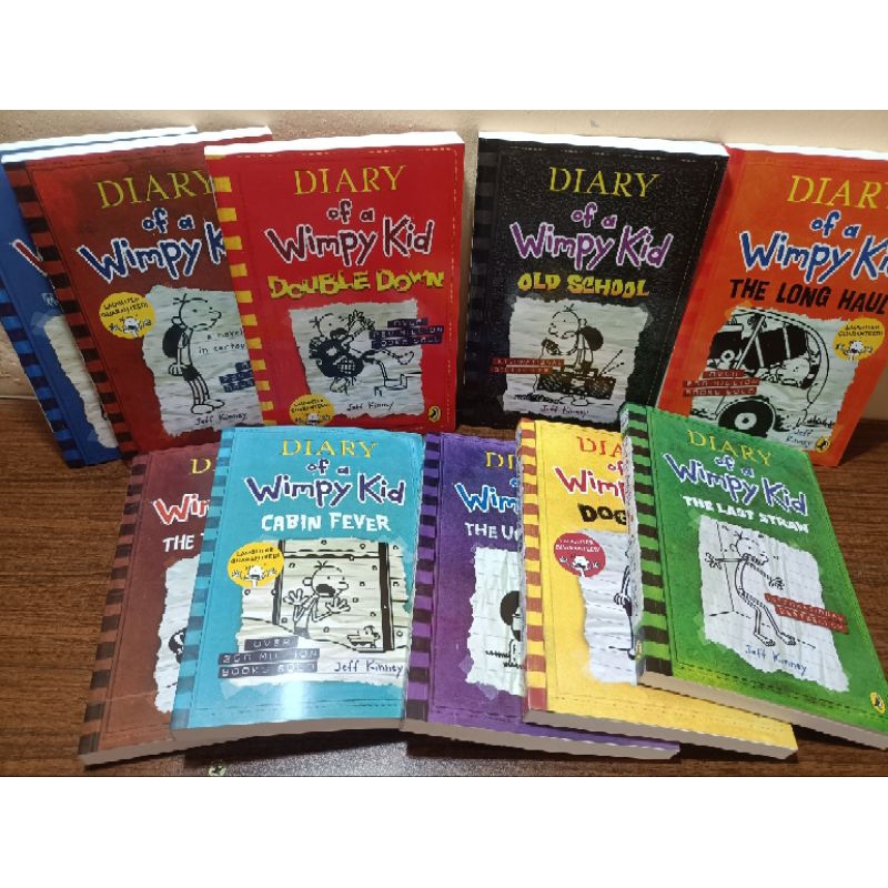 DIARY OF A WIMPY KID by JEFF KINNEY (PAPERBACK) | Shopee Philippines