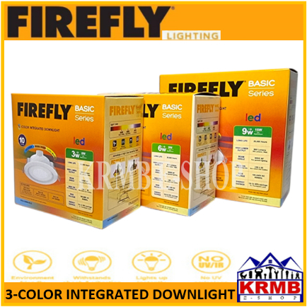 Firefly Basic Series LED Integrated Downlight | Shopee Philippines