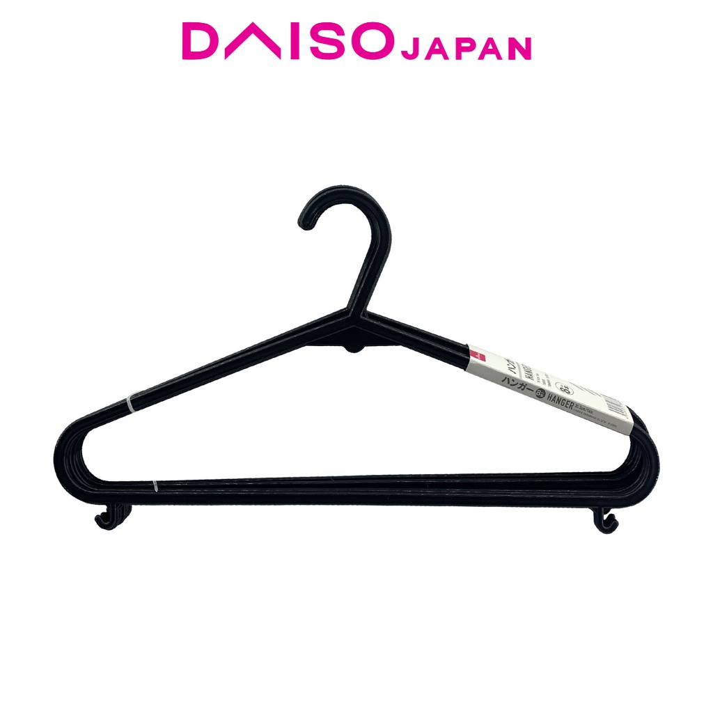 Daiso Black Hanger (32cm, 8 pieces) | Shopee Philippines