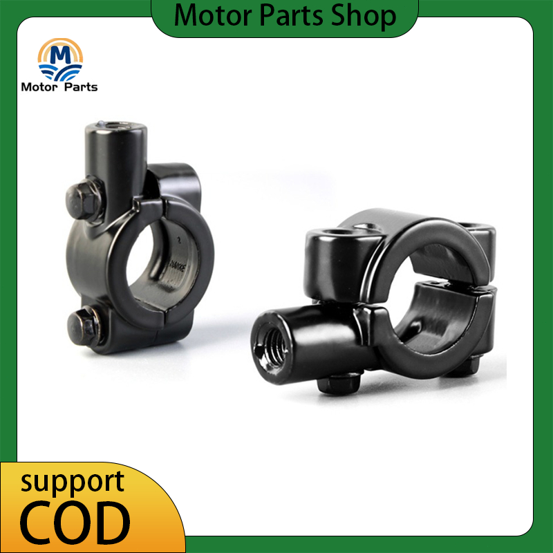 1 Pair Motorcycle Rearview Mirror Mount Handlebar Holder Adapter Clamp ...
