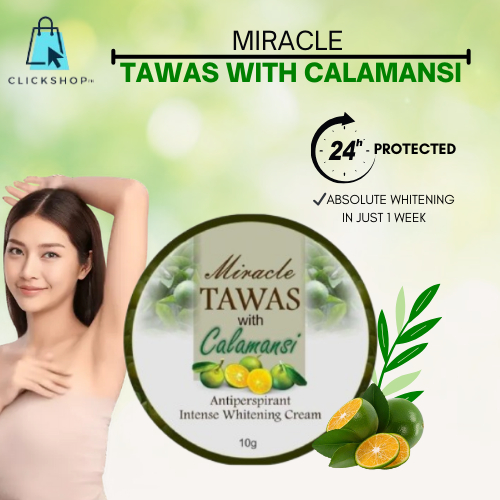 AUTHENTIC Miracle Tawas Calamansi Cream Intense whitening ...