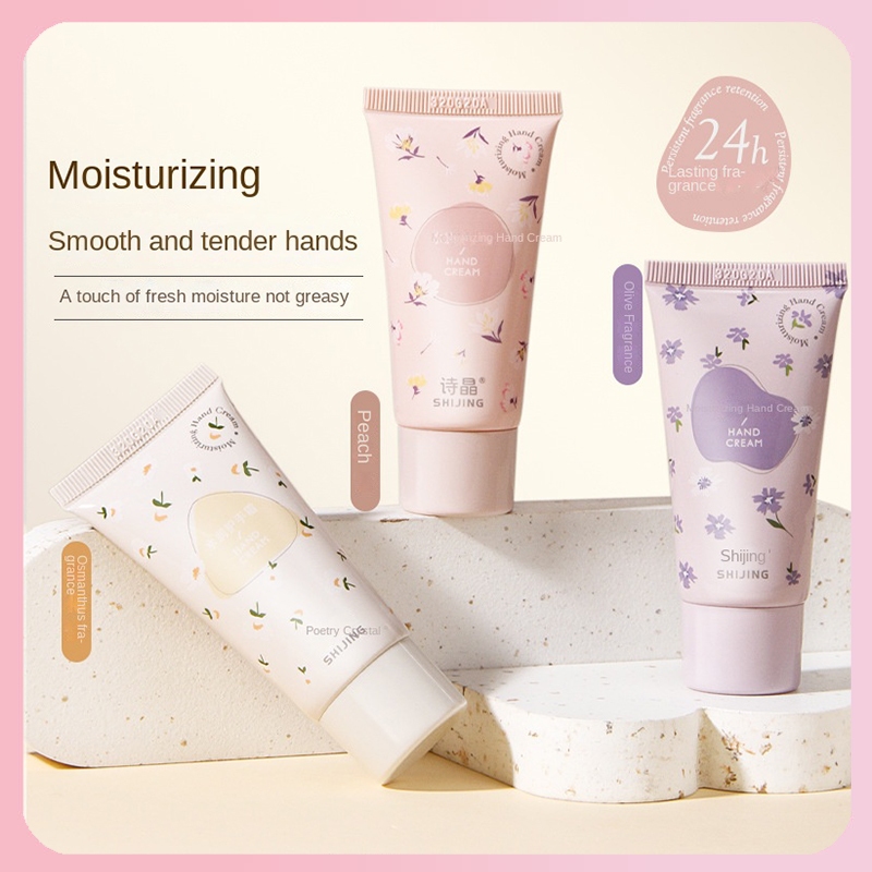 Shijing Fragrance Hand Cream Moisturizing Non-greasy Anti-freeze and ...