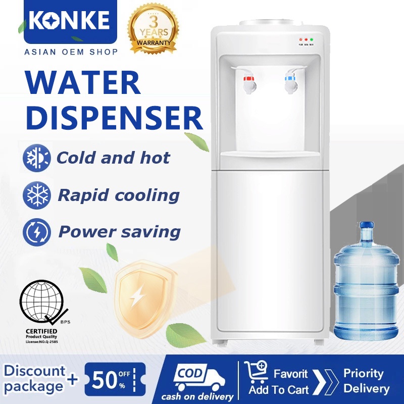 KONKE Water Dispenser Hot and Cold Water Automatic Pump rack Dispenser ...