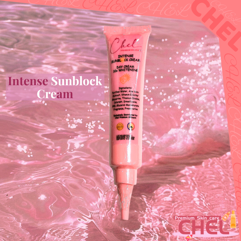 CHEL PREMIUM SKINCARE PH Intense Sunblock Cream (DAVAO) | Shopee ...