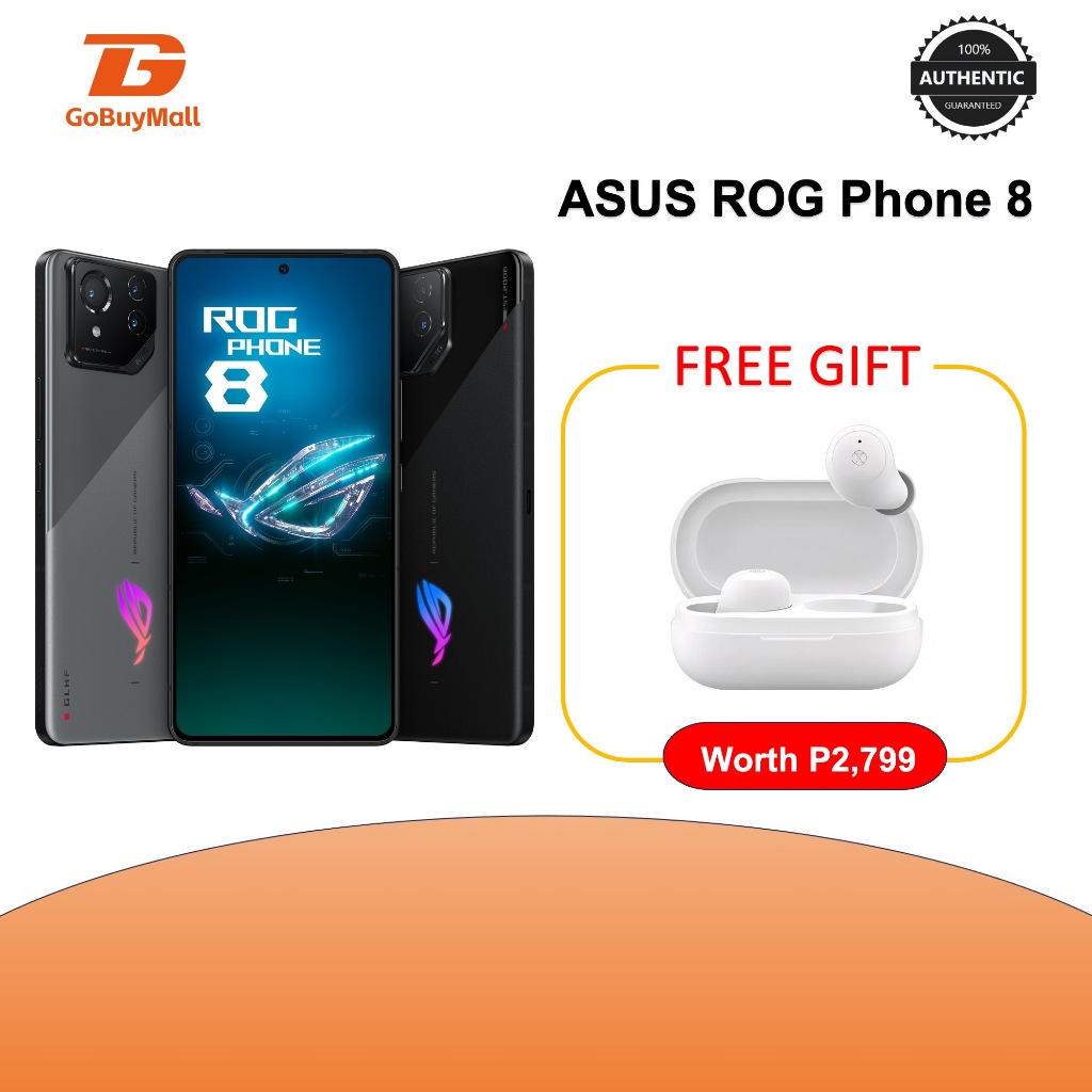 [**FREE True wireless EarBuds**][GLOBAL ROM] Asus ROG Phone 8 5G Dual-Sim Gaming Smartphone (12 ...