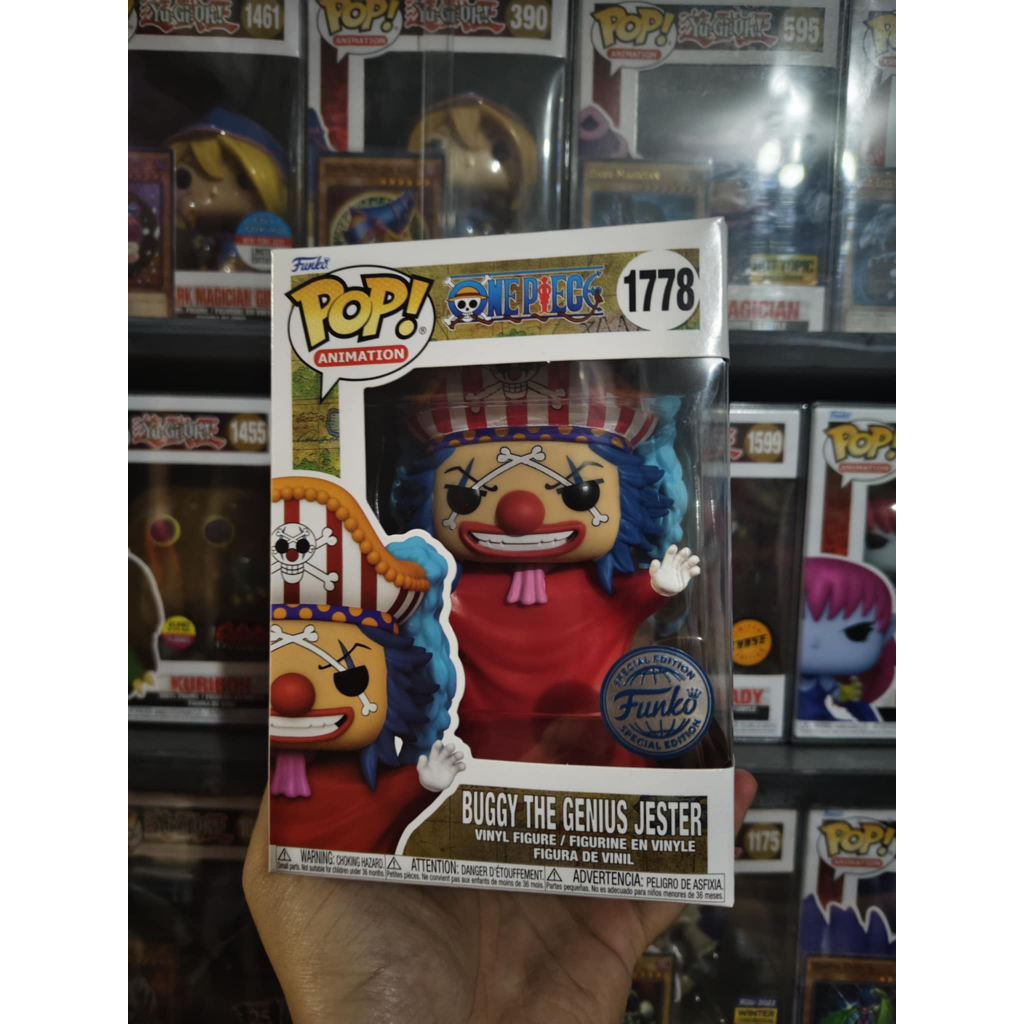 Funko POP Animation: One Piece - 1778 Buggy The Genius Jester Special ...