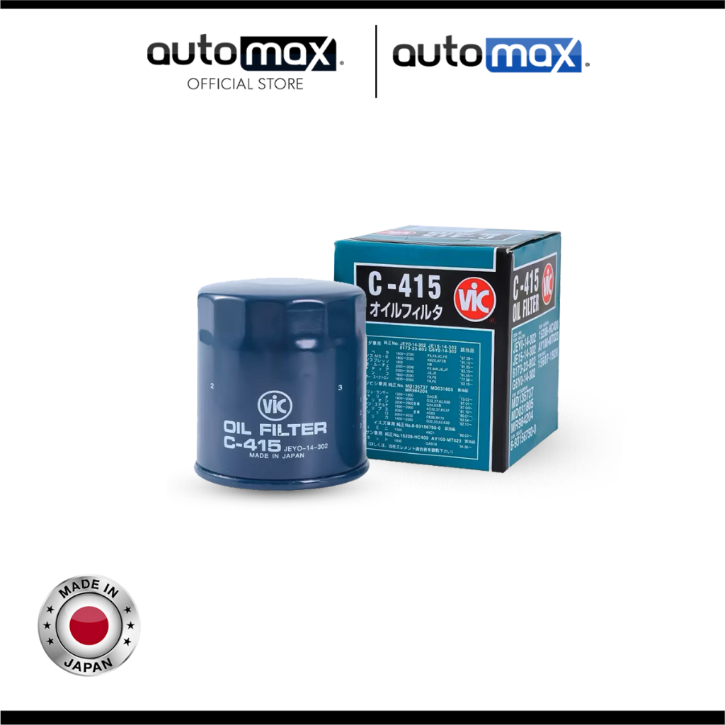 VIC Oil Filter — C415 for Mitsubishi Lancer, MirageG4, Adventure Gas ...