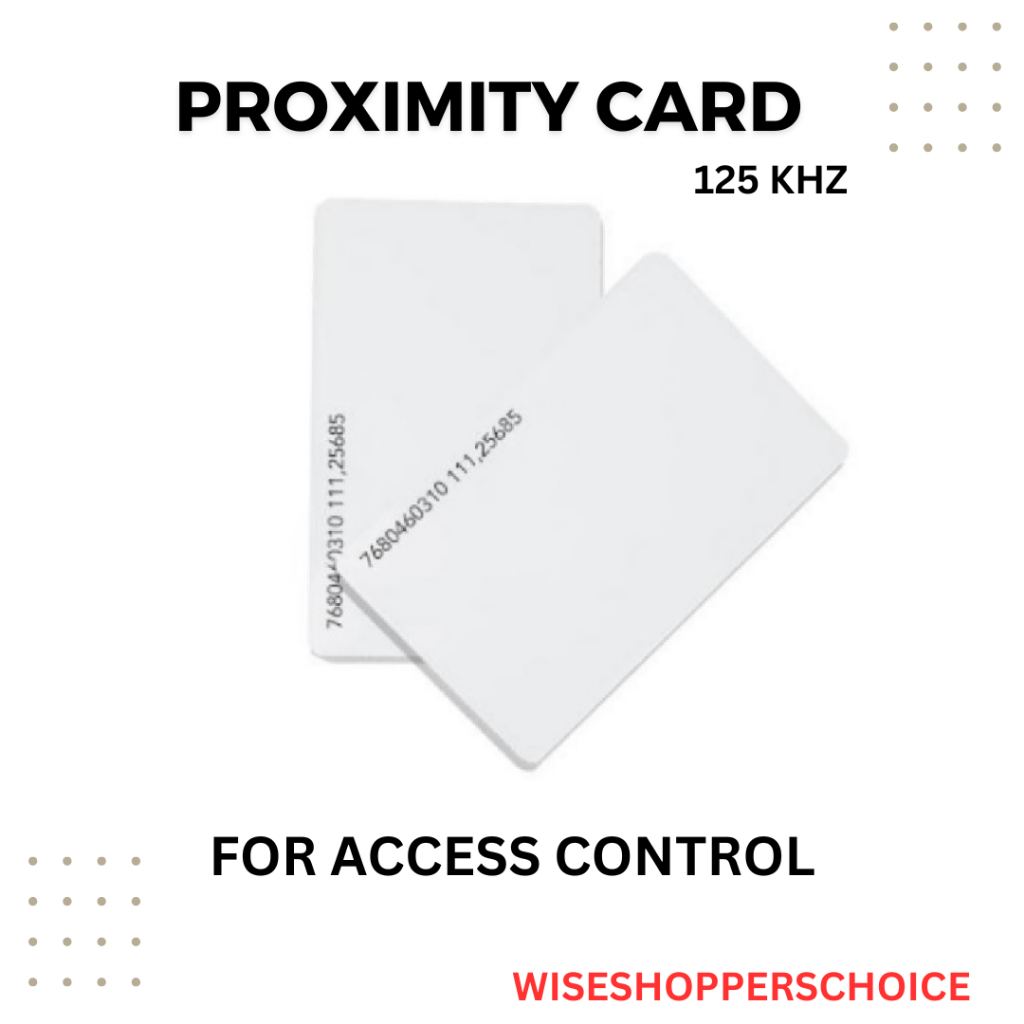 5pcs 125khz RFID Proximity Card for Access Control w/ Serial Number ...