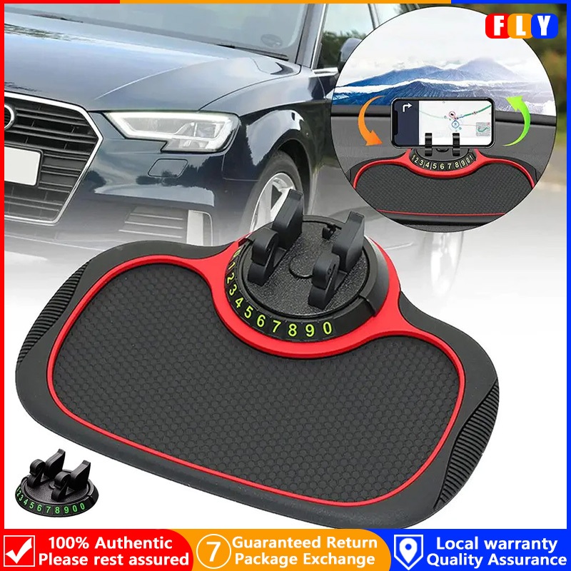 3in1 Multi-Functional Car Anti-Slip Mat Phone Holder Non Slip Dash ...