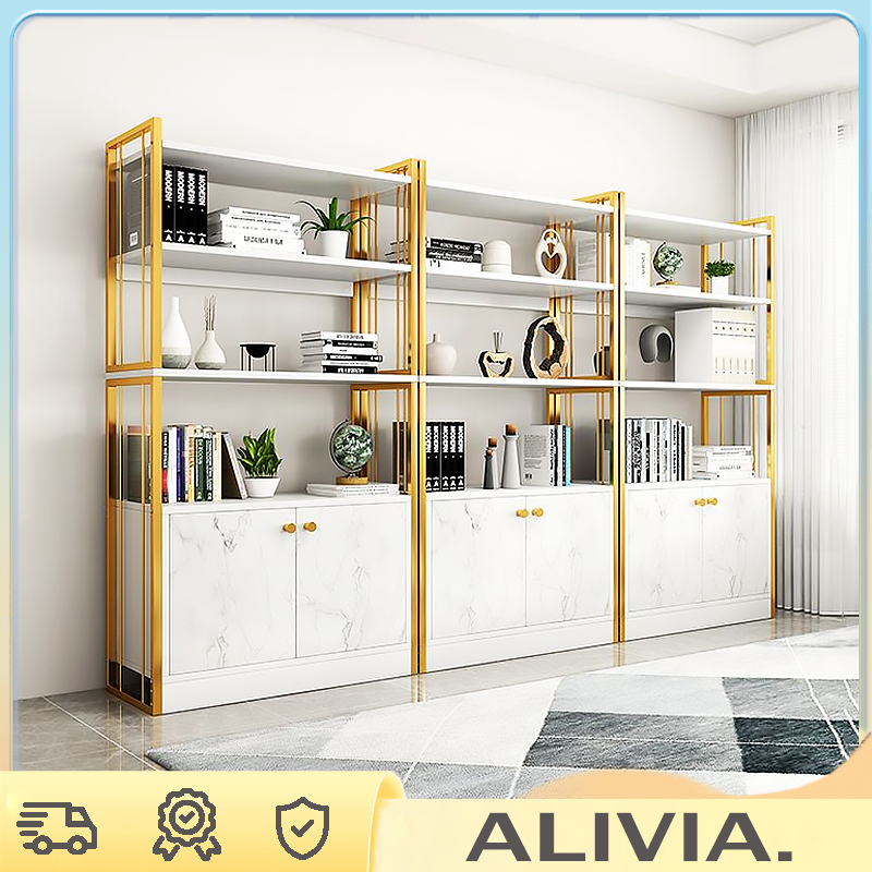 Alivia. Floor-standing layered storage rack Display rack Living room ...