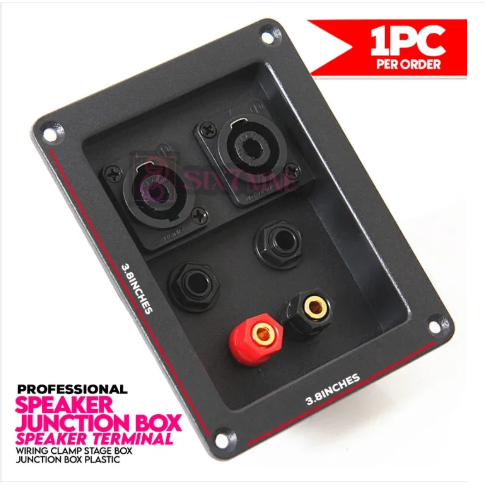 4/6-Pins Professional speaker junction box speaker terminal wiring ...