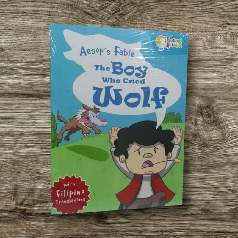 Aesop's Fables - The BOY who cried WOLF | Shopee Philippines