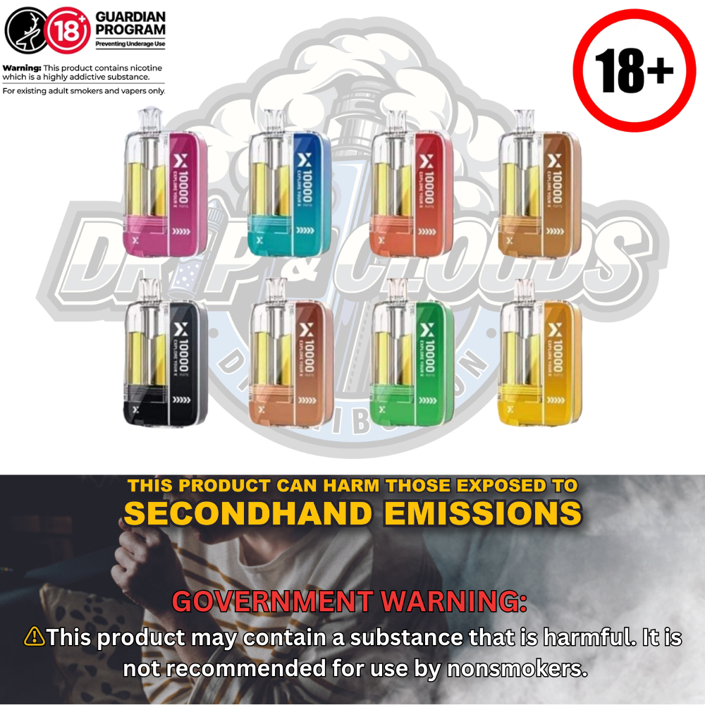 X Vape X6 Series NEW AND ENHANCED 10000 Puffs Disposable | Shopee ...
