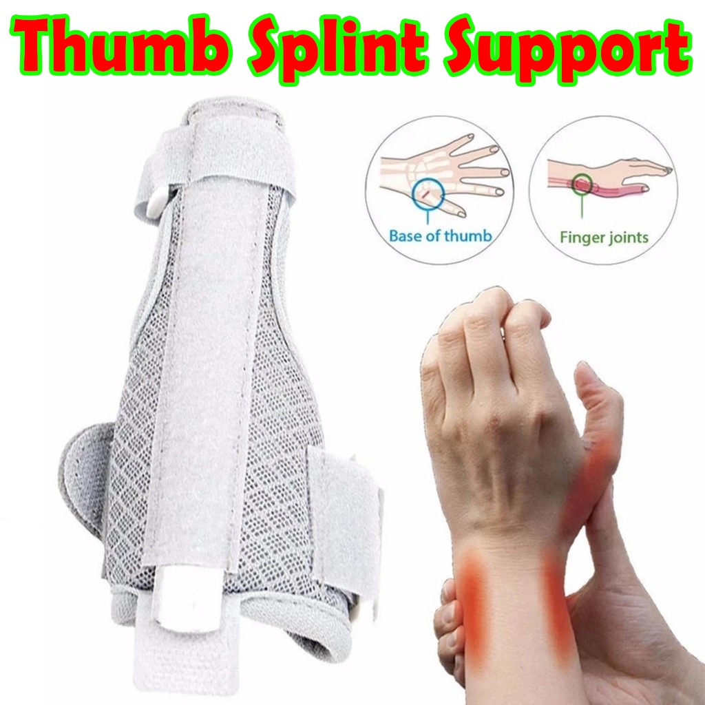Thumb Splint Support Brace Thumb Stabilizer Built Wrist Strap Pain ...