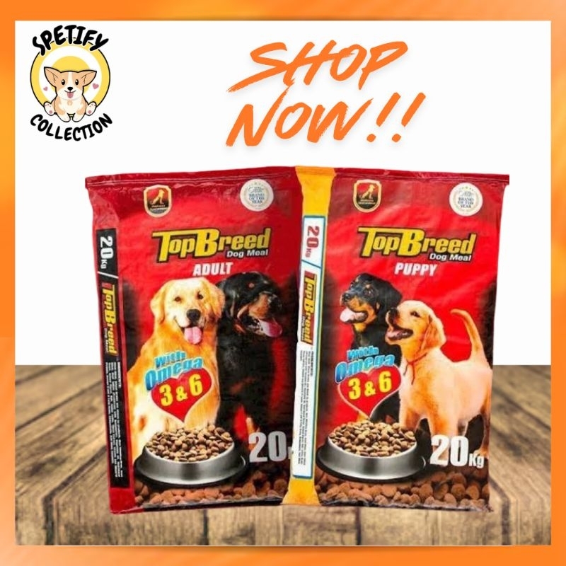 Top Breed Puppy/adult 20kg | Shopee Philippines