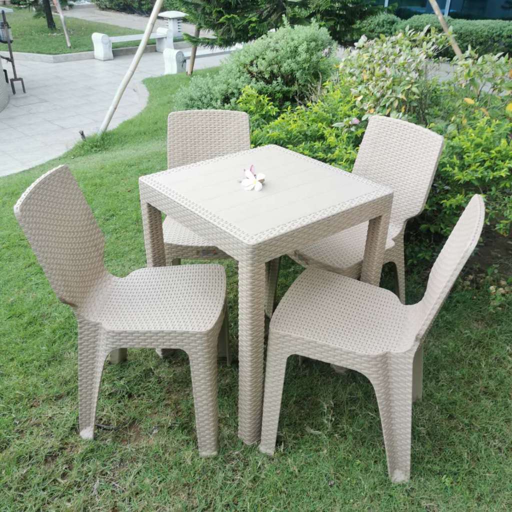 RATTAN PASTIC TABLE /SQUARE TABLE / COFFEE TABLE STUDY TABLE /OUTDOOR ...