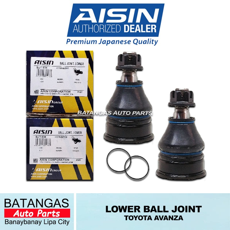 AISIN LOWER BALL JOINT TOYOTA AVANZA 2006-2011 | Shopee Philippines