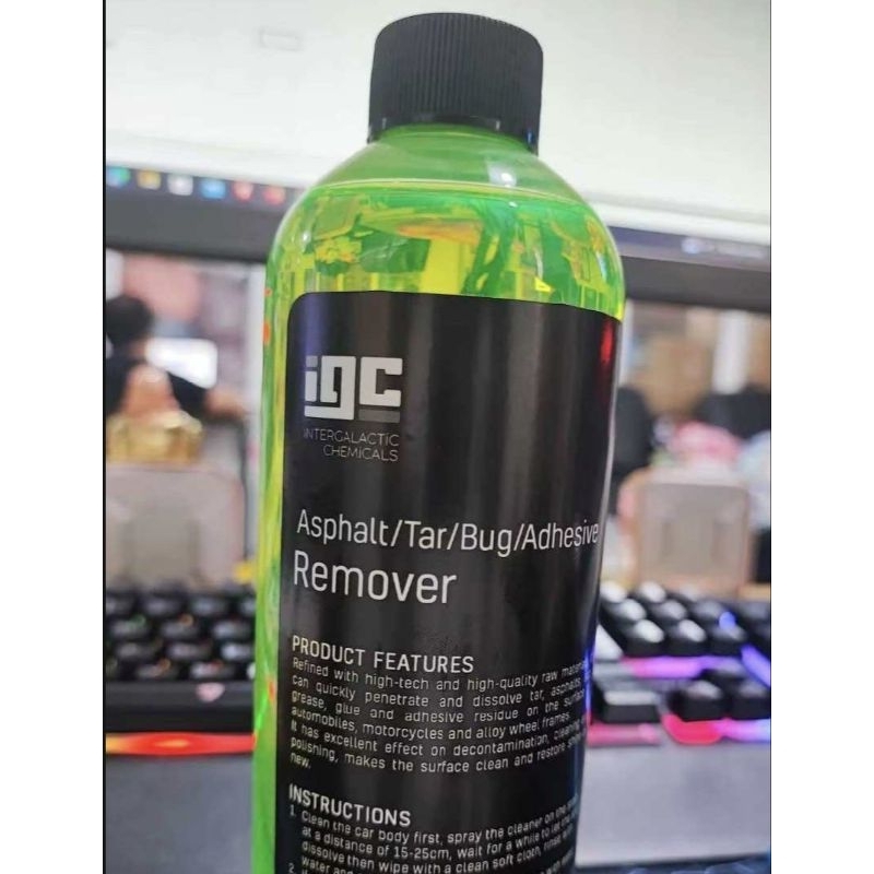 IGC Tar Bug Glue Adhesive Asphalt Tree Sap Remover 500ml | Shopee ...
