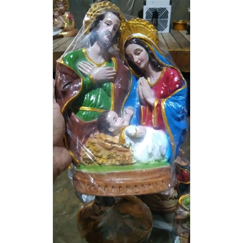 Holy Family Nativity/Belen(10 inches) | Shopee Philippines