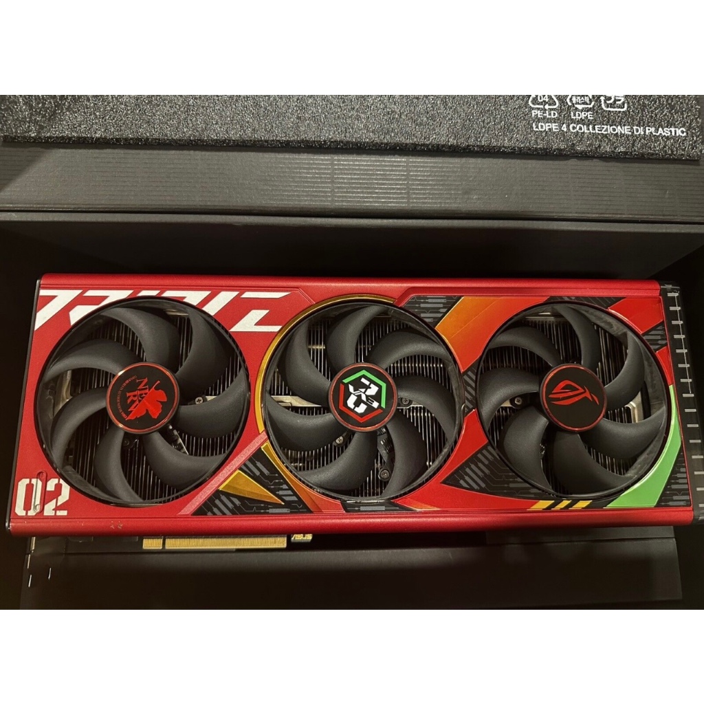 Asus Rog Strix GeForce Rtx 4090 24GB GDDR6X OC EVA 02 Edition Graphics ...