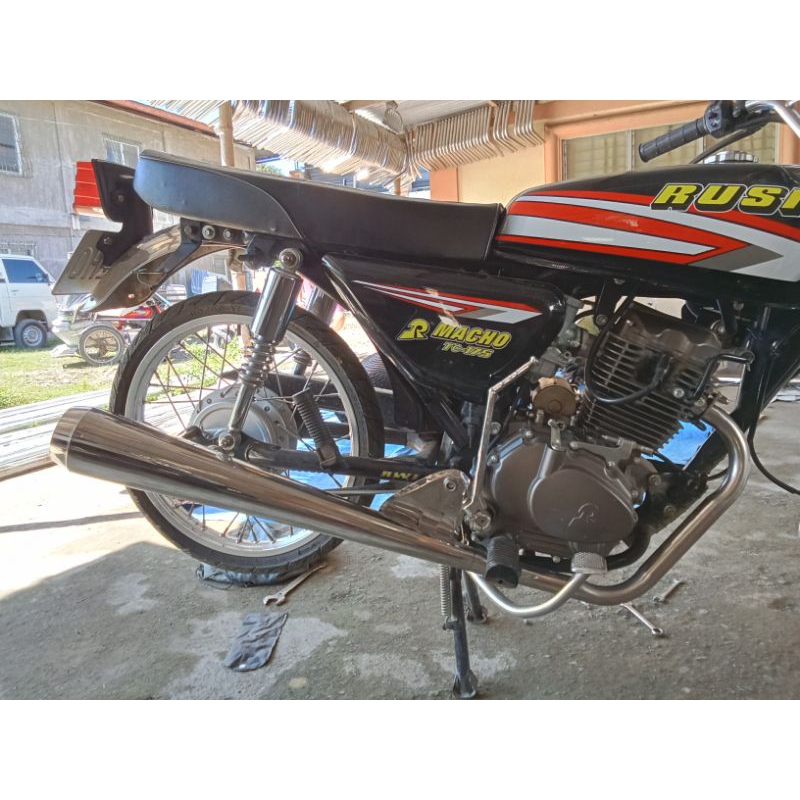 RUSI Macho 175 Power Pipe Pure Stainless | Shopee Philippines