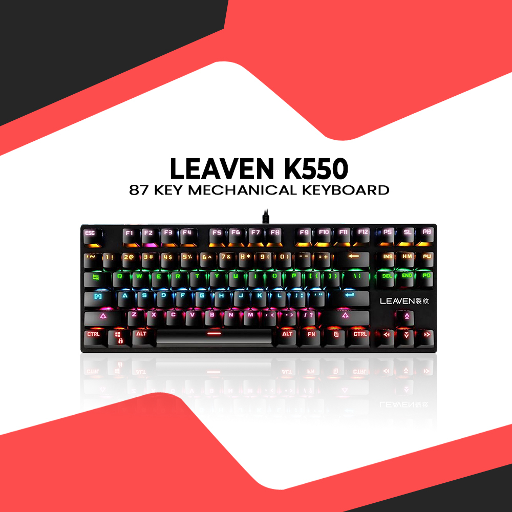 LEAVEN K550 MECHANICAL KEYBOARD | Shopee Philippines