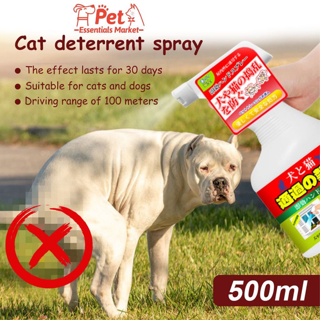 500ml Dog and Cat Repellent Spray Outdoor Keep Petaway Spray Restricted ...