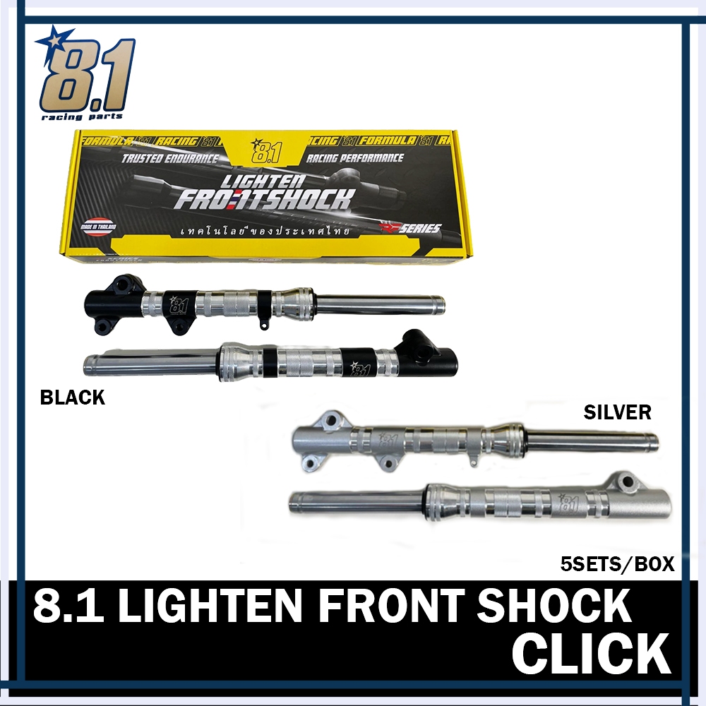 8.1 LIGHTEN FRONT SHOCK FOR CLICK/RAIDER/SPORTY/SNIPER/WAVE125 | Shopee ...