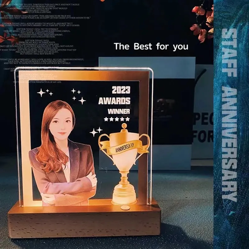 Fast delivery Excellent Employee Anniversary Commemorative Trophy ...
