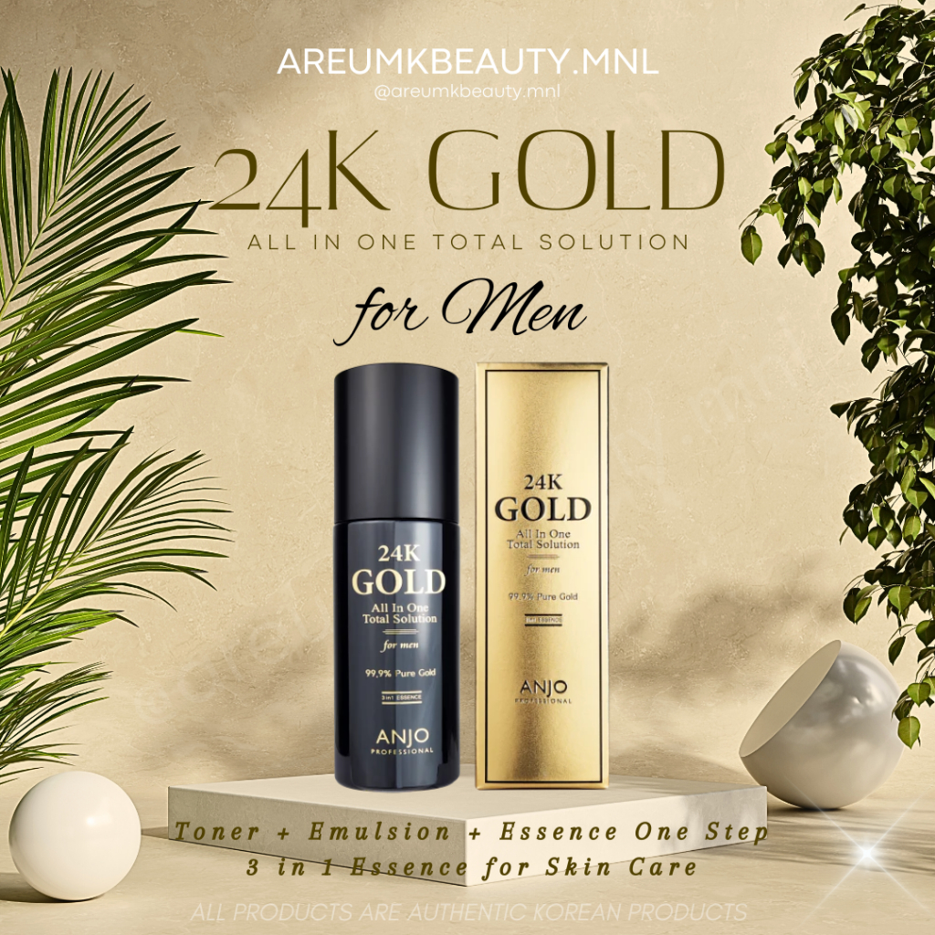 ANJO Professional 24k Gold All in One Total Solution for Men 200 mL | Shopee Philippines