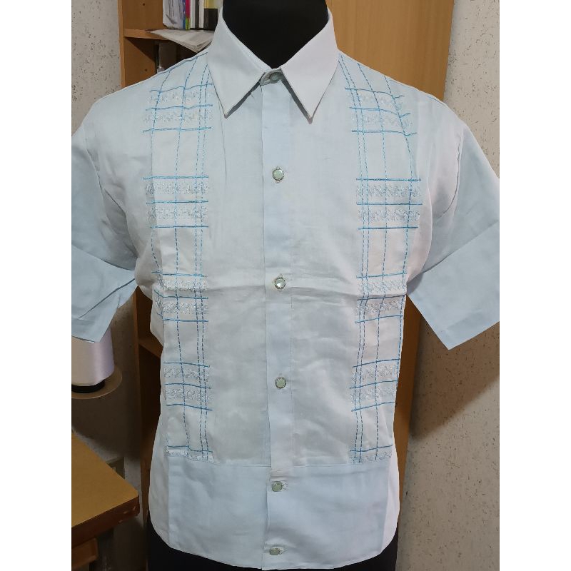 Office Barong Polo Jacket Mens Barong | Shopee Philippines