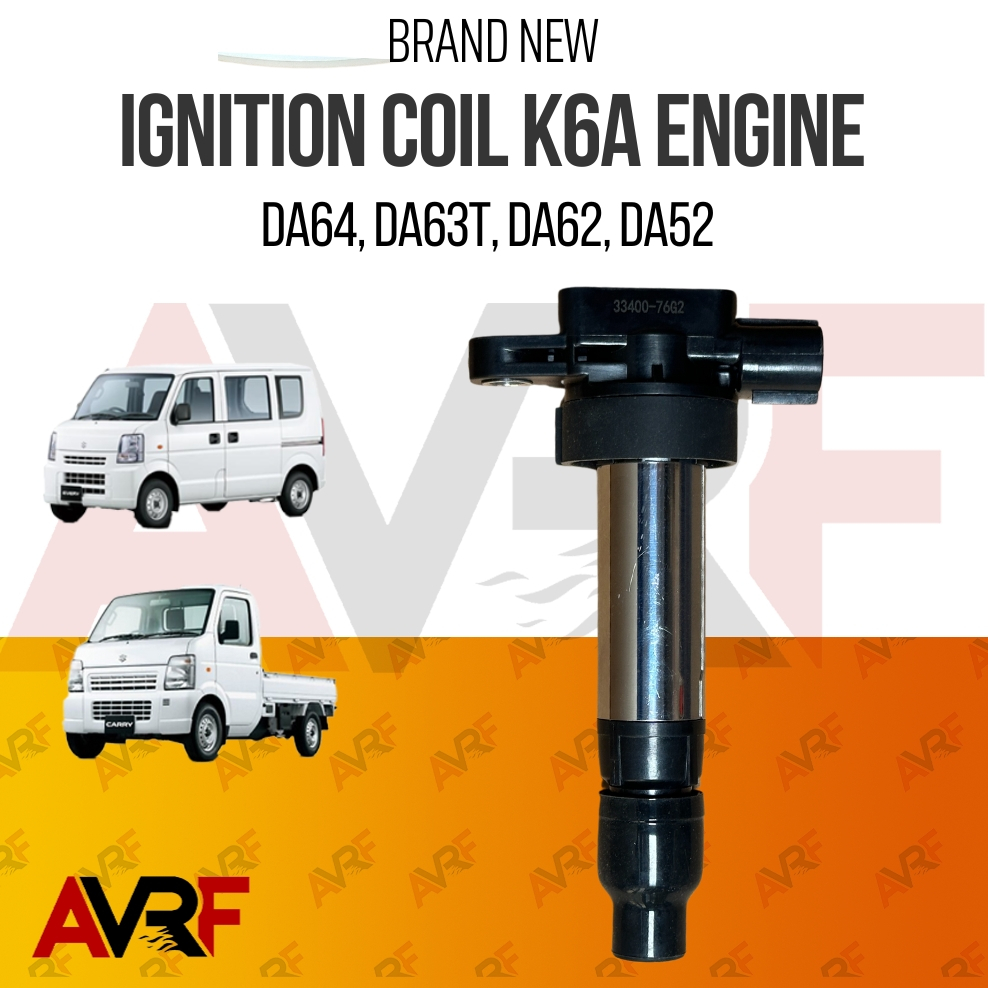 SUZUKI EVERY IGNITION COIL FOR K6A ENGINE DA64, DA63T, DA62, DA52 ...