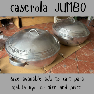 EXTRA Jumbo Size Aluminum Casserole Pinukpok handmade Wedding GIFT ...