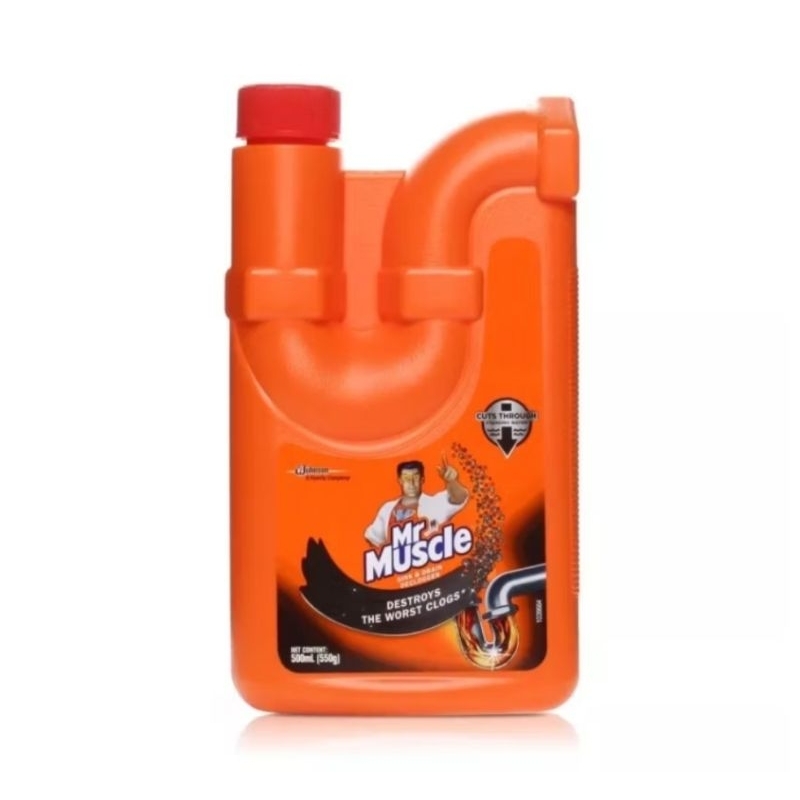 mr muscle sink and drain declogger 500ml | Shopee Philippines