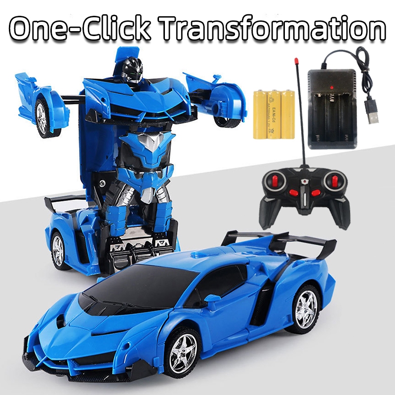 Transformation Robots Birthday Gift Remote Control Deformation Car Gift ...