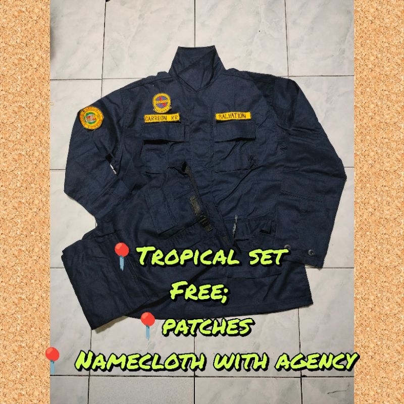 TROPICAL UNIFORM (FREE PATCHES, NAMECLOTH) | Shopee Philippines