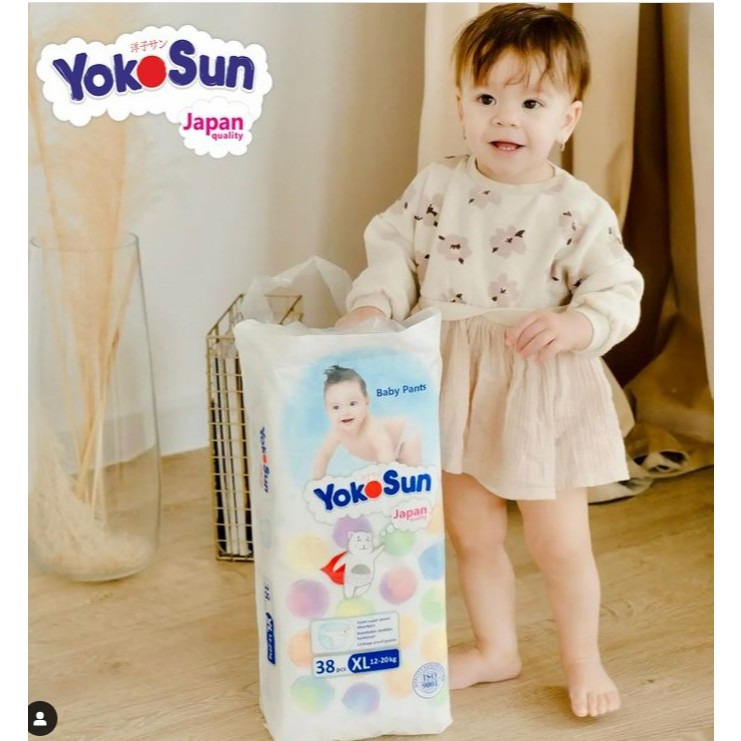 YOKOSUN Pull Up Diapers U Shape with back tape 50 pcs per pack JAPAN ...