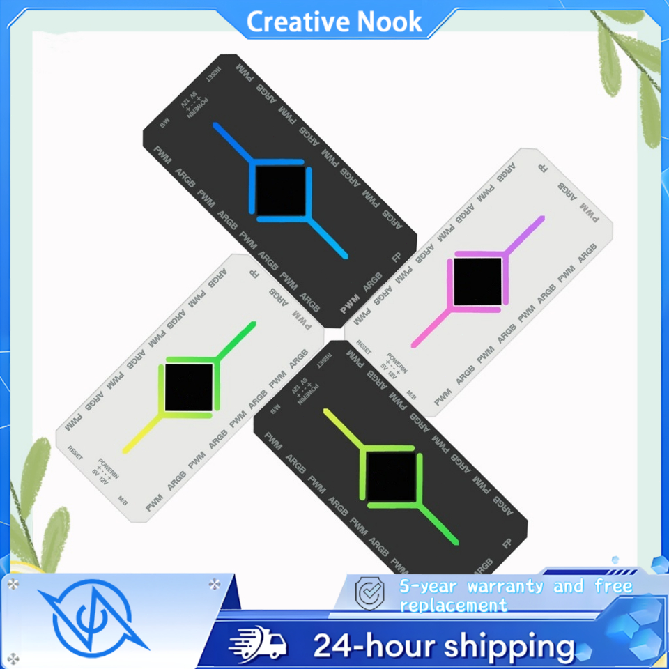 Jungle Leopard Smart Hub 5V 3PIN ARGB 4 Pin PWM 9 Ports PC Case CPU Fan ...