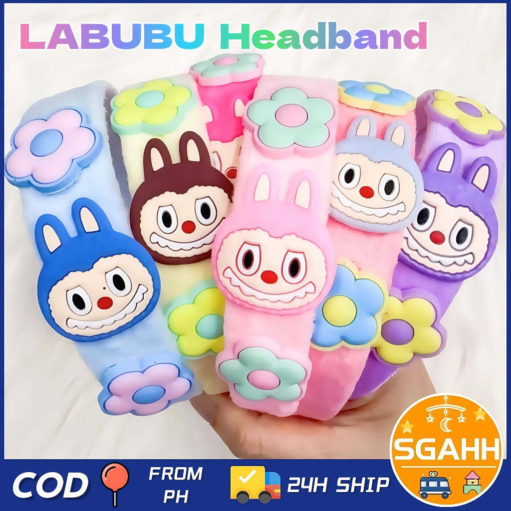 Labubu Headband Kawaii Labubu Doll Hair Hoop Taking Photos Props ...